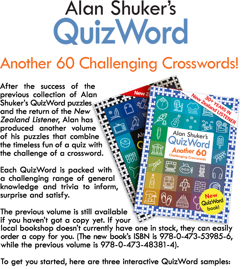 Alan Shuker's QuizWord